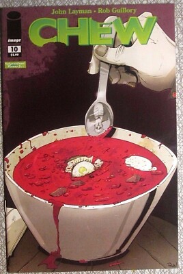 CHEW #10 (NM) JOHN LAYMAN ROB GUILLORY 1st print Image 2010 SOLD-OUT ...