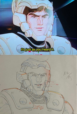 LOGH Legend of the Galactic Heroes EP 108 Screen Matched Cel Douga ...