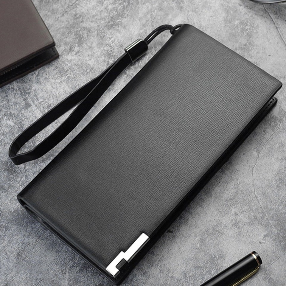 Long Paragraph Wallet Zippered Large Capacity Purse Multi Slots Holder ...
