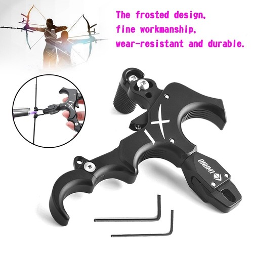 Compound Bow Release Aids 3/4 Finger Thumb Trigger Caliper ...