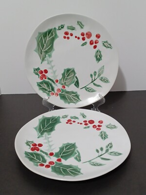 InHomestylez Evergreen Forest Dinner Plate Set, 10.5", Set Of 2, New | eBay