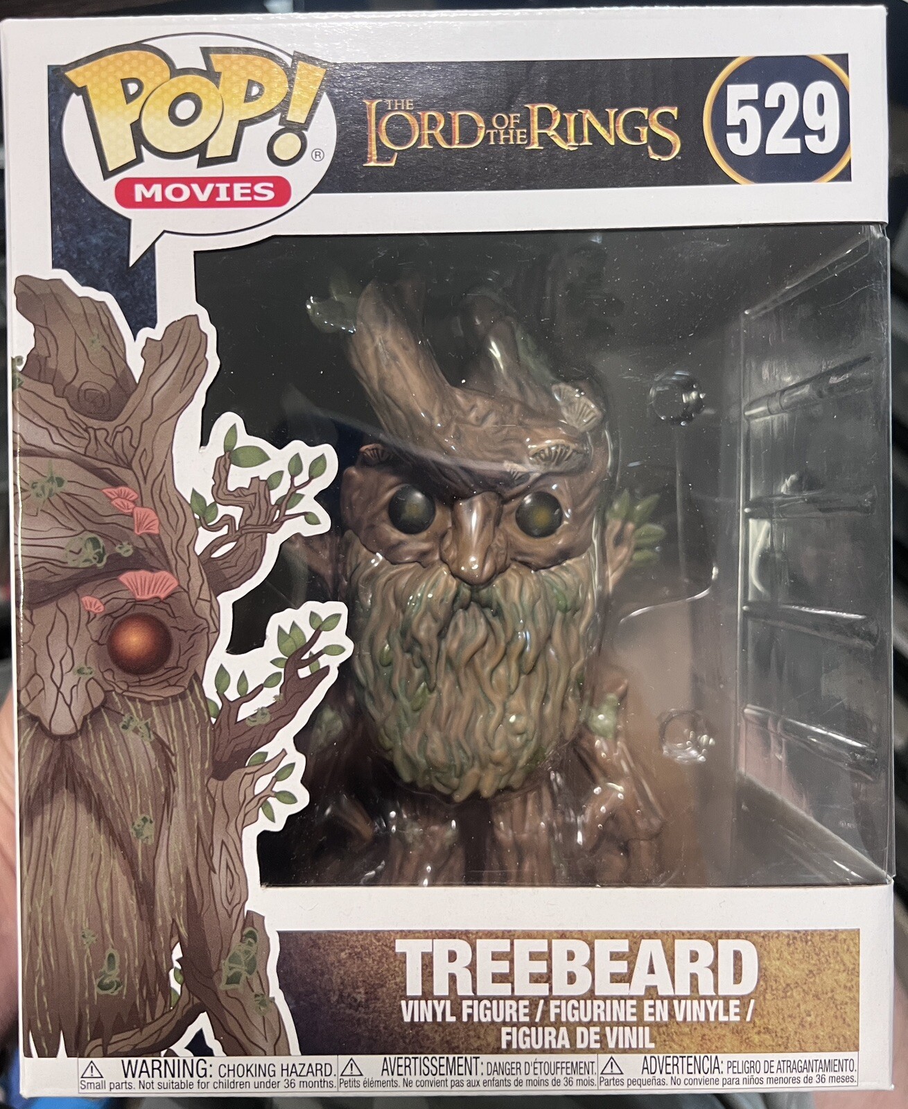 Funko Pop! Vinyl 6": The Lord of the Rings - Treebeard #529 With ...