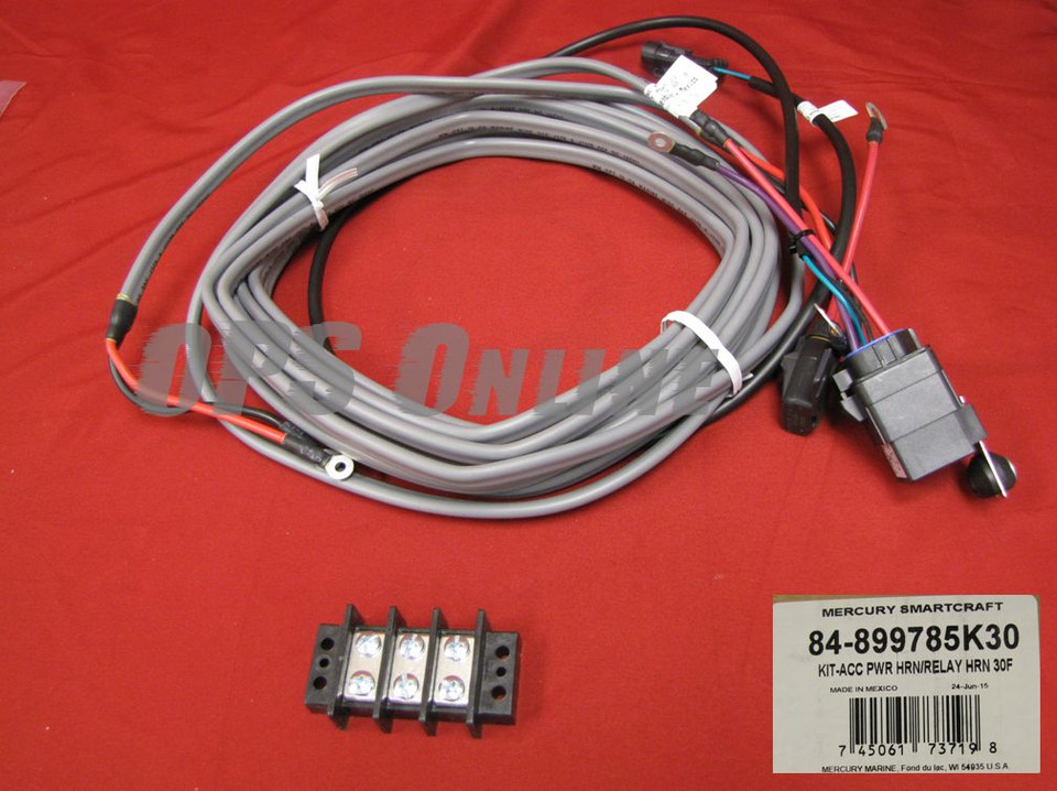 New OEM Mercury Verado Single Console Binnacle Kit w/ DTS Rigging Kit ...