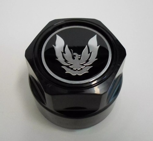 77-92 FIREBIRD TA ALUMINUM WHEEL WS6 SILVER PLASTIC BLACK CENTER CAPS ...