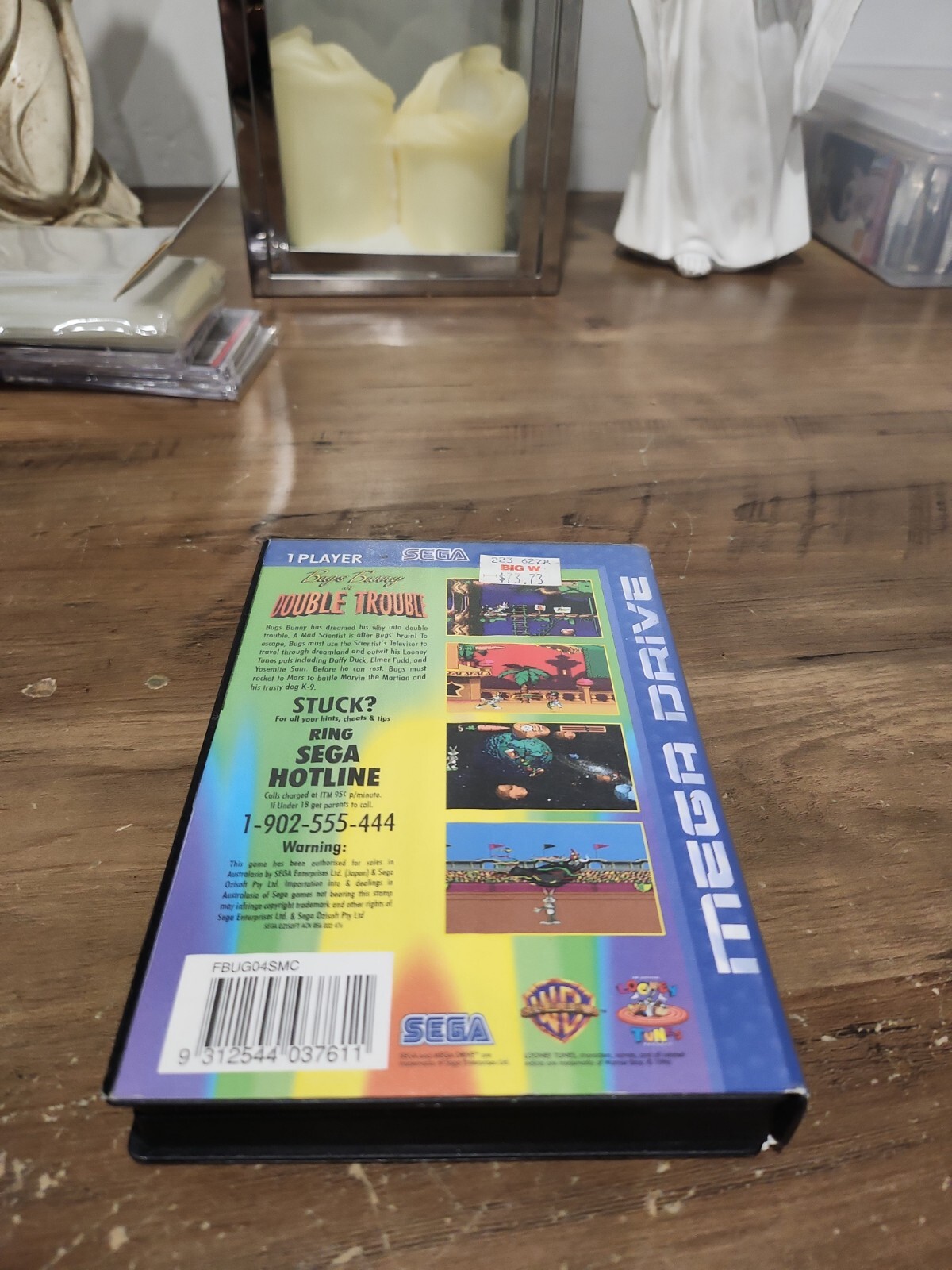 SEGA MEGA DRIVE BUGS BUNNY IN DOUBLE TROUBLE, NO MANUAL. | eBay Australia