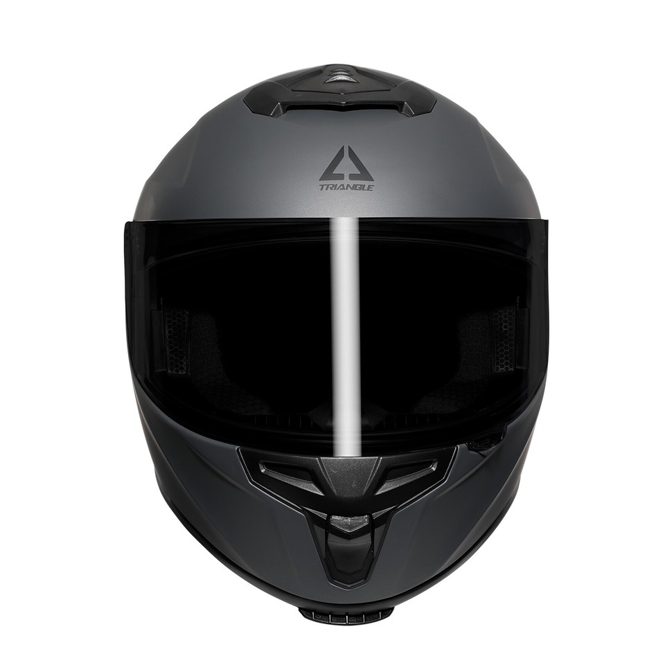 TRIANGLE Full Face Helmet Motorcycle Helmets with Clear and Tinted ...