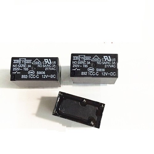 5 PCS X RELAY 892-1CC-C 12V 5A DC Relay SONG CHUAN Brand New | eBay
