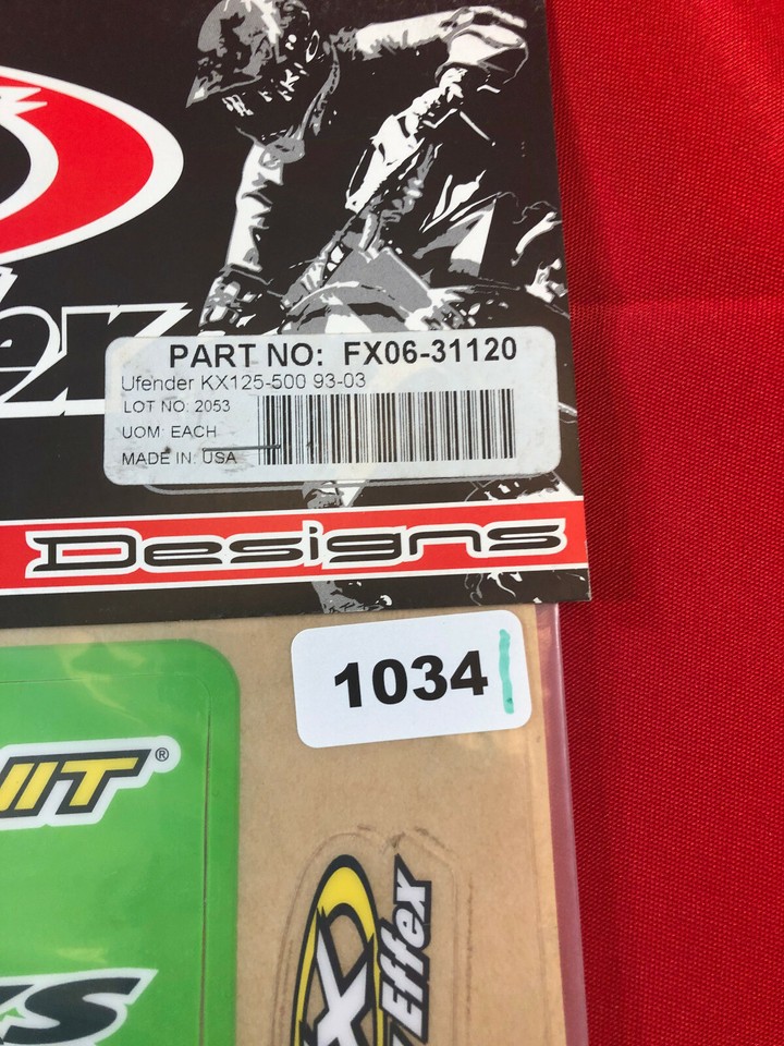 NOS Factory Effex FX06-31120 Kawasaki KX125 500 93-03 | eBay