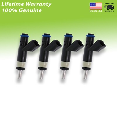 OEM Siemens x4 Fuel Injectors for Chrysler 200: 2011 - 2014 2.4L I4 ...