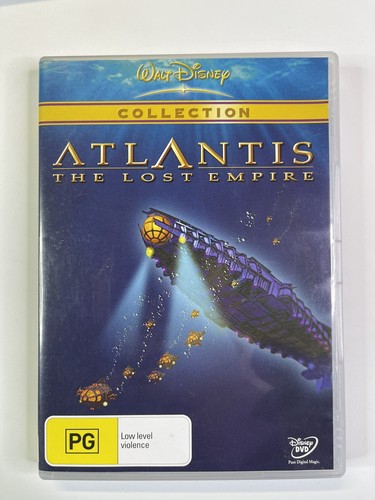 Atlantis The Lost Empire 2001 DVD Animated Film Walt Disney Collection ...