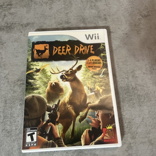 Deer Drive (Nintendo Wii, 2009) Complete & Tested CIB Complete W ...