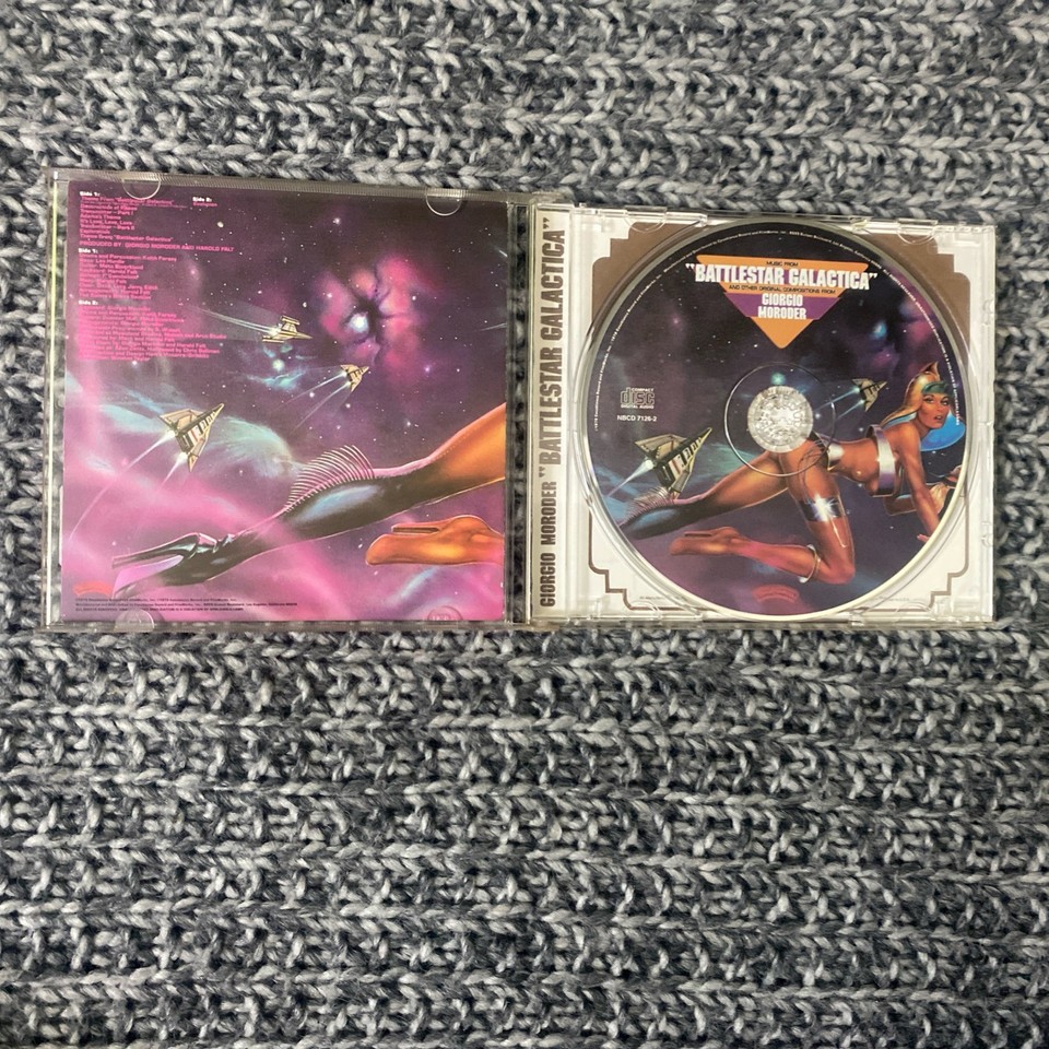 Giorgio Moroder Cd Battlestar Galactica 1978 | eBay