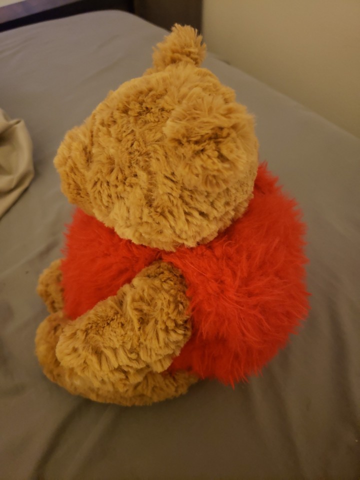 Jellycat Bartholomew Bear Heartthrob Red Heart Removable Costume Teddy ...