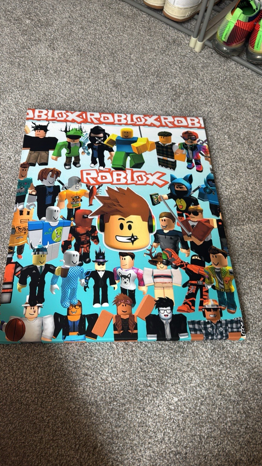 Roblox Minecraft Canvas Cover Poster Unframed Wall Art for Room Decor ...