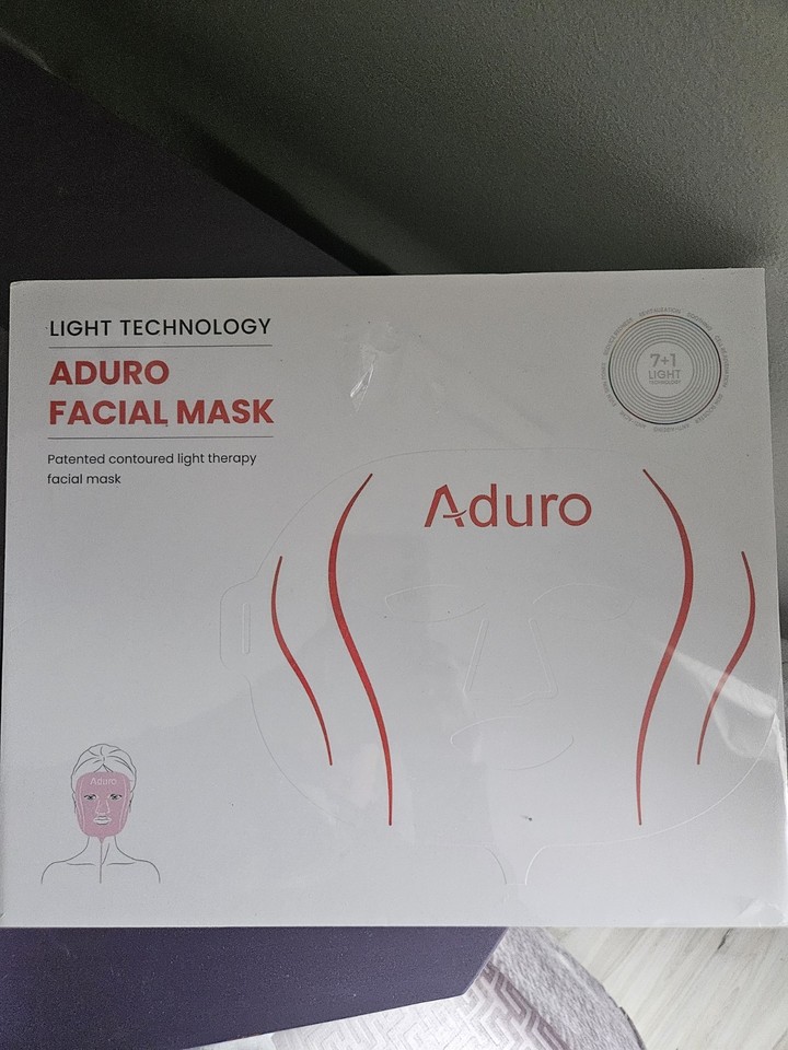 Aduro 7 Color LED Contour Face Mask And Neck And Decollete Masks. NIB ...