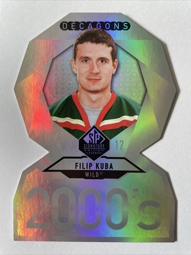 2020-21 Upper Deck SP Signature Edition Legends - Decagons Filip Kuba # ...
