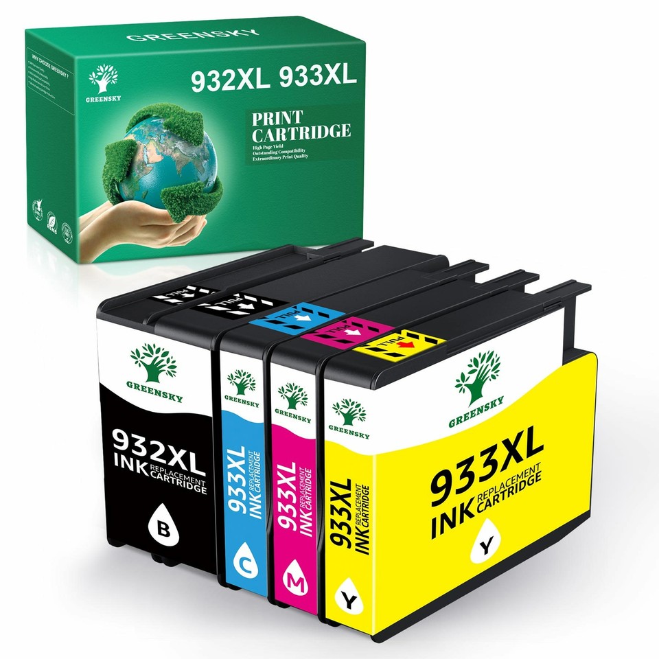 12PK 932 XL 933 XL Ink Cartridge for HP Officejet 6100 6700 6600 7610 ...