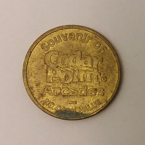 Cedar Point Sandusky, OH Arcade Game Token 22mm | eBay