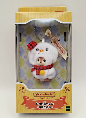 Sylvanian Families Baby Deer Snowman Keychain Calico Critters NEW | eBay