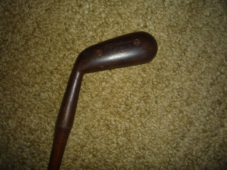Wright & Ditson Cran Antique Golf Club | eBay