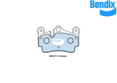 Bendix Rear Brake Pad 4x4 For Porsche Cayenne 10-18 4.8 S DB1677 -4WD | eBay Australia