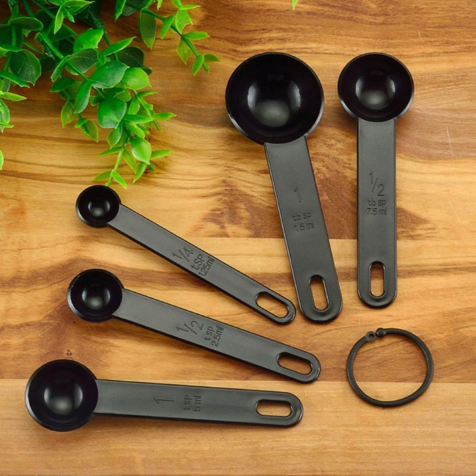 Measuring Spoon Set Plastic Teaspoon Tablespoon Utensil Kitchen.' D0P1 ...