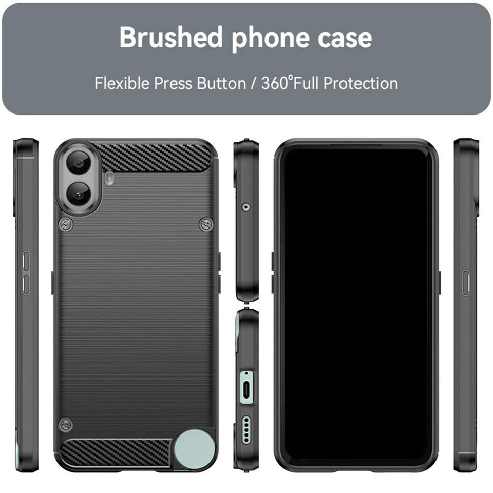 For Nothing CMF Phone 1 Case Nothing Phone 1 Cover Shockproof Silicone ...