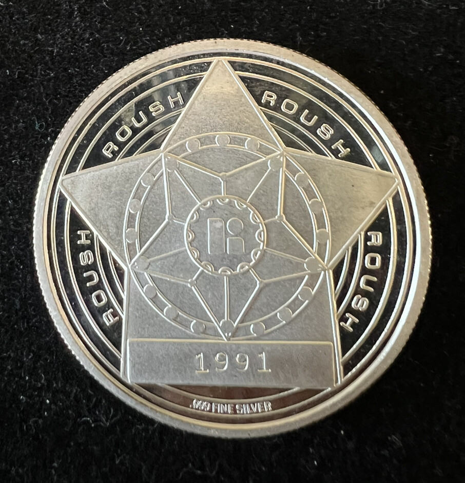 Roush Marked 1991 Silver Racing Art Coin Cobra Rare | eBay
