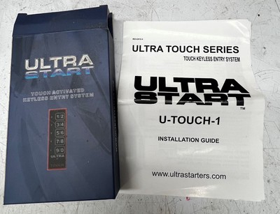 Ultra Start U-Touch-1 - Touch Activated Keyless Entry System - Brand ...