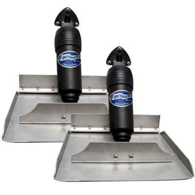 Bennett BOLT 18x9 Electric Trim Tab System - Control Switch Required | eBay