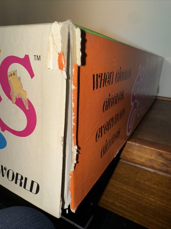 Vintage IDEAL GIGGLES Collectible Doll 1967 In Original Box With ...