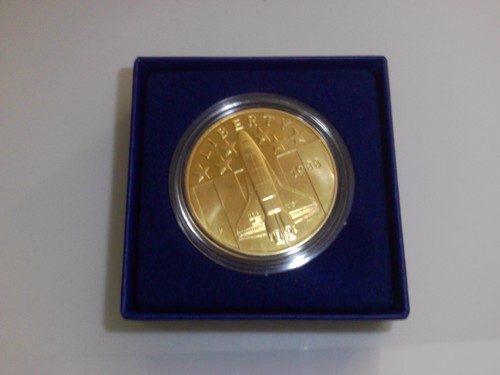 NASA Young Astronauts 1988 Liberty Space Shuttle Medallion Bronze | eBay