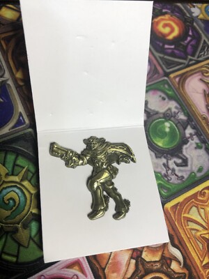 Blizzard Blizzcon pins series 5 2018 McCree/Casidy Overwatch Gold pin ...