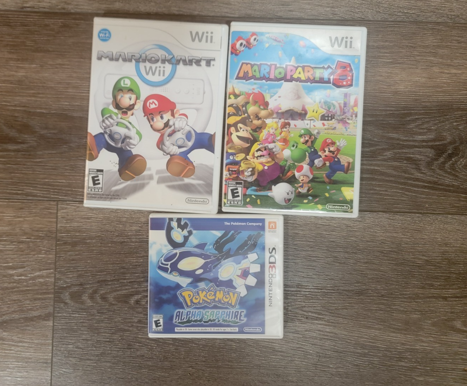 VIDEO GAME LOT-NINTENDO WII-WII U-GAMEBOY-NINTENDO DS-3DS READ ...