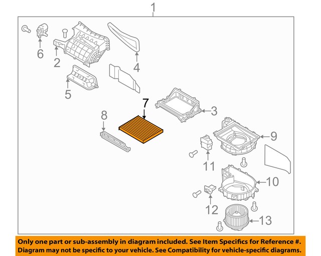 Genuine Kia Cabin Air Filter A7F79AQ000 OEM for sale online | eBay