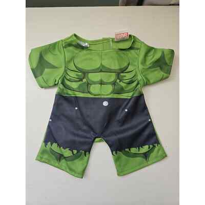 Build A Bear The Incredible Hulk Outfit Marvel Avengers No Mask or ...