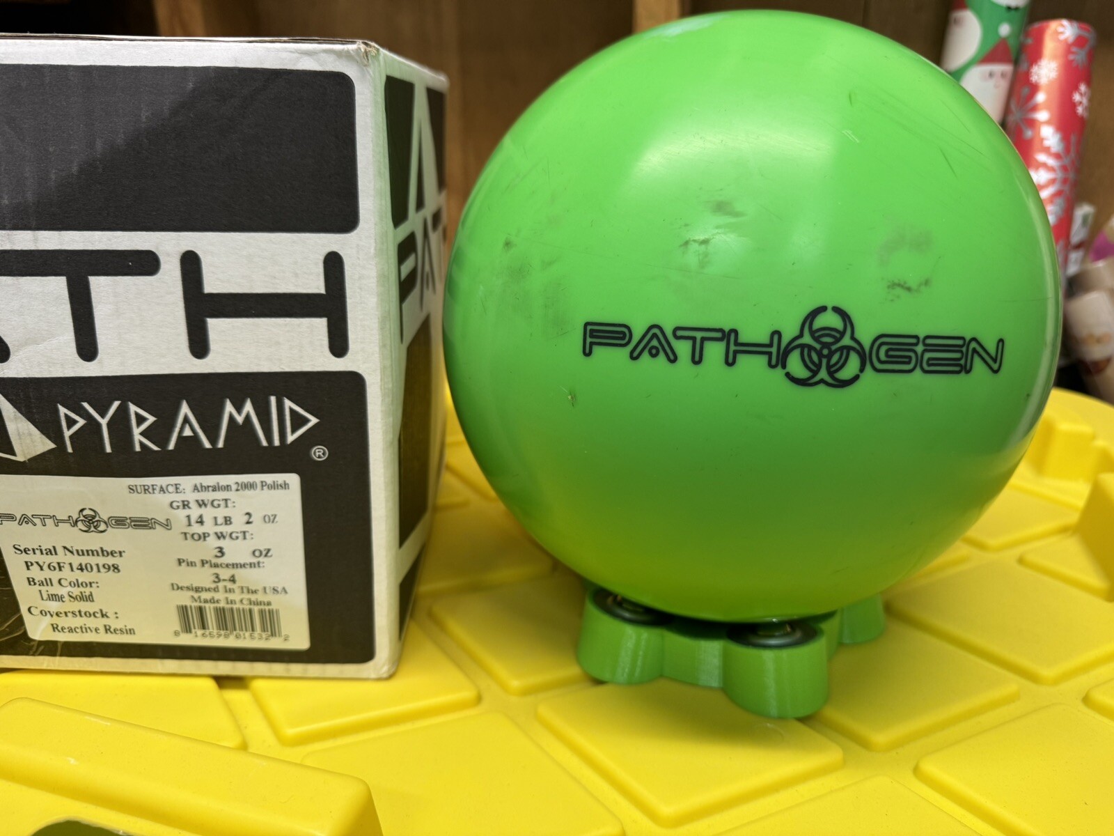 14# Pyramid Pathogen Bowling Ball | eBay
