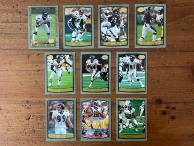 1999 Topps Collection Baltimore Ravens Team Set (ALL 10 CARDS) Factory ...