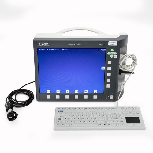 Karl Storz Tele Pack X LED TP100 Endoscopic Video Unit w/ Keyboard and ...