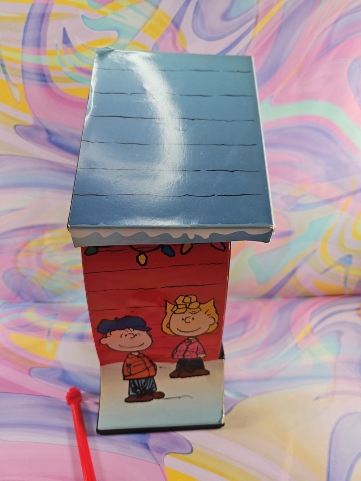 Peanuts Christmas Cuckoo Clock, Snoopy/Charlie Brown, Blue/Red Read | eBay