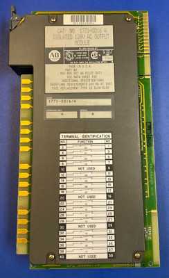 AB Allen Bradley 1771-OD16 A 120 VAC Output Module | eBay