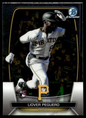 2023 Bowman Chrome Liover Peguero Rookie G27 Pittsburgh Pirates #72 | eBay