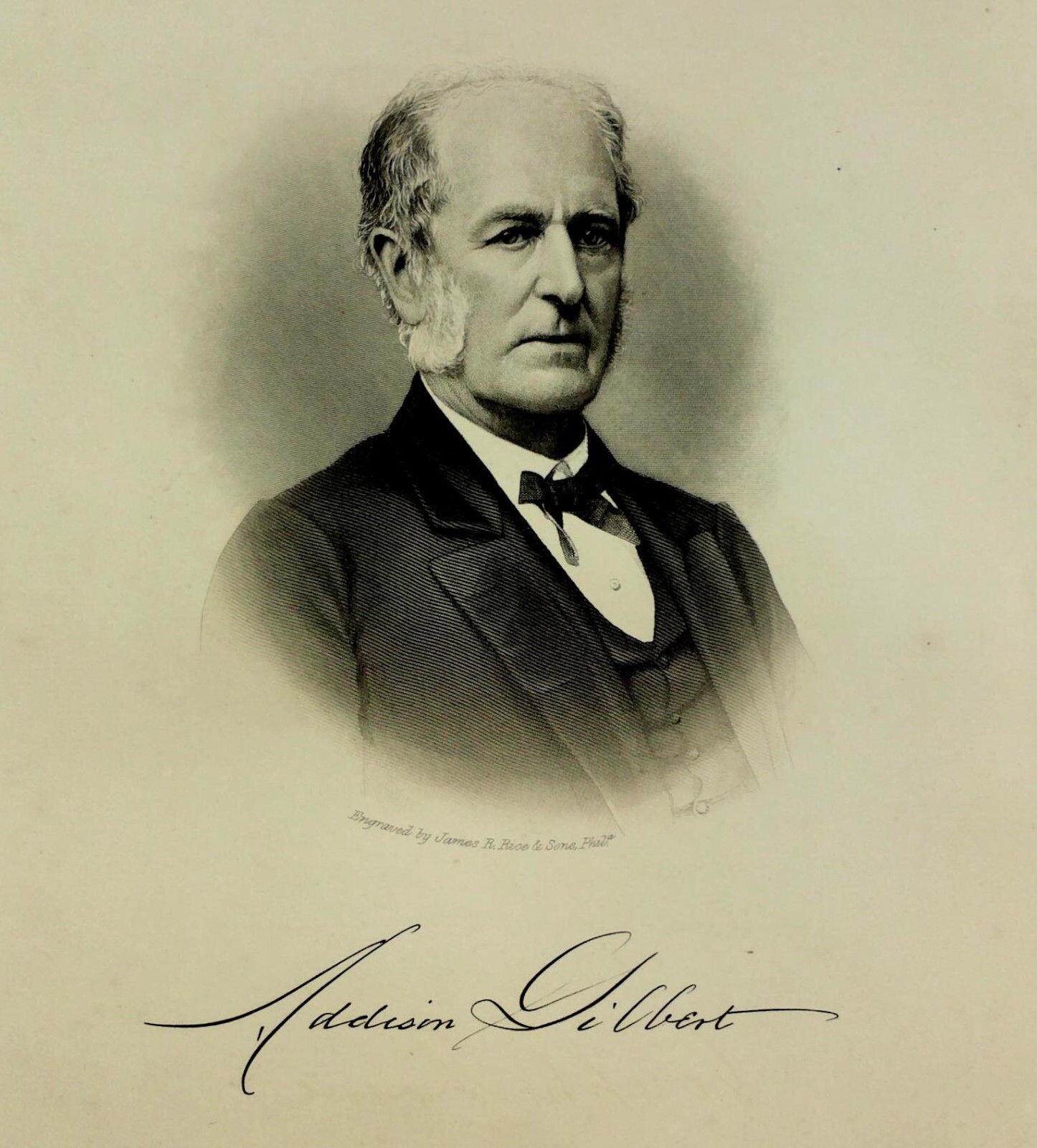 1888 Engraving Addison Gilbert Essex County Gloucester Ma. History ...