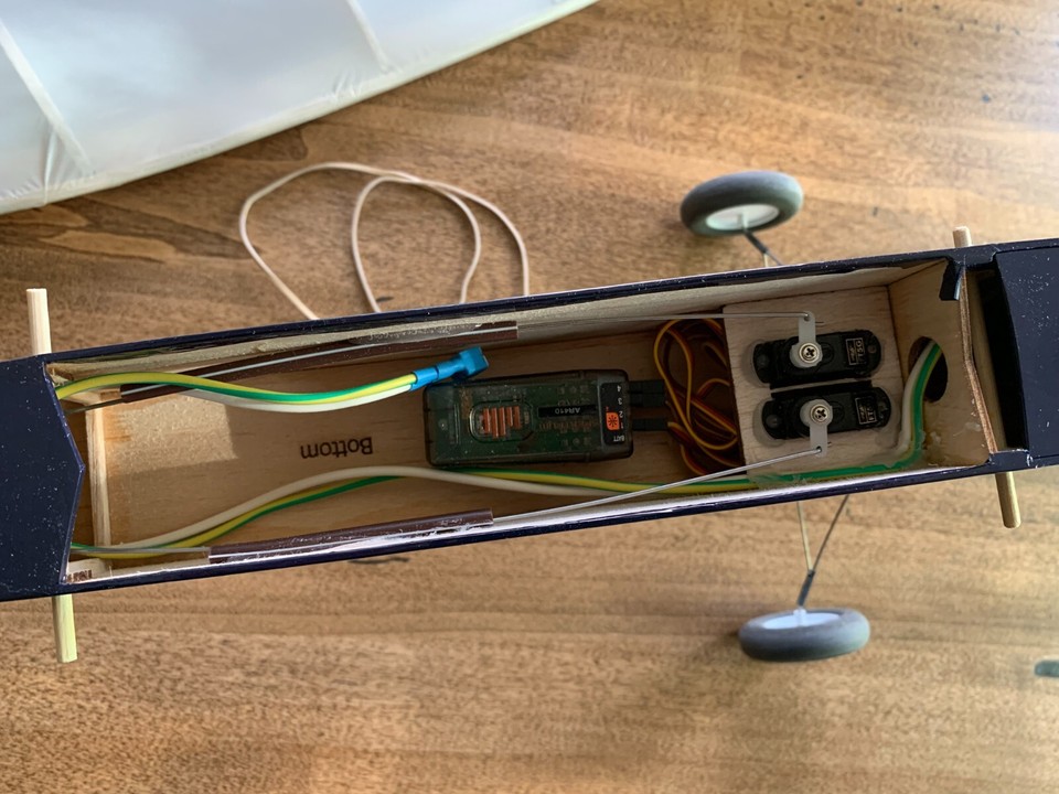 Zephyr 30" Wing Span RC Model Airplane Plans and Balsa Kit - Good ...