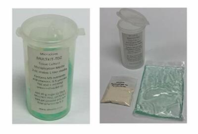 Microclone Tissue Culture Tissueponics Multkit-TDZ Most Plant Storage ...