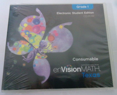 enVision Math Texas Grade 1 Electronic Student Edition CD-ROM Sealed | eBay