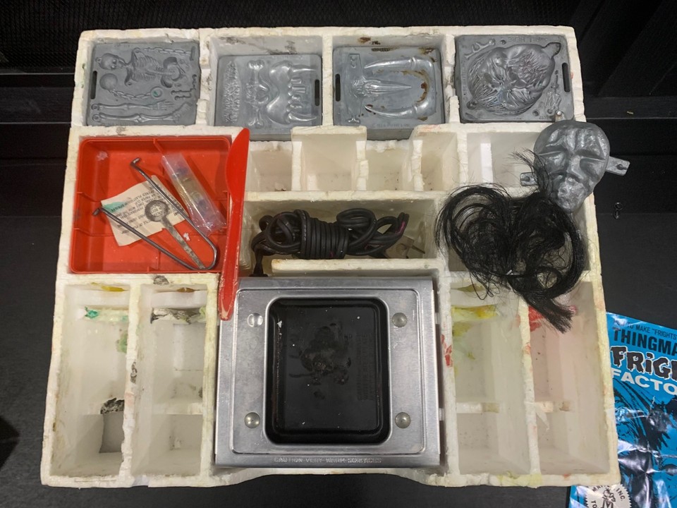 Mattel Fright Factory Thingmaker Creepy Crawlers Plastigoop | eBay