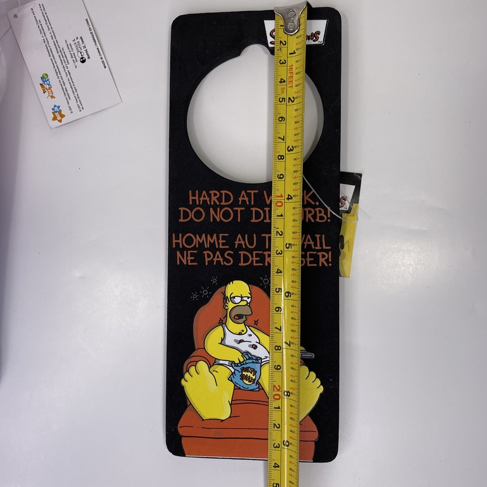 Lot Of 4 Simpson’s Dora French/English Do Not Disturb Door Sign Hangers ...