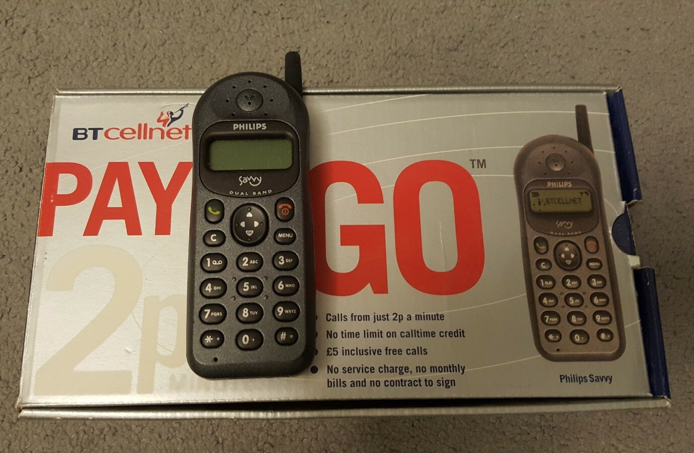 Philips Savvy - Retro Mobile Phone | eBay UK