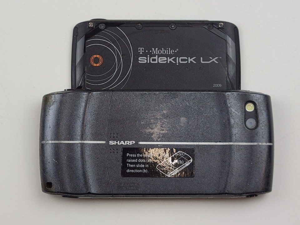 T-Mobile Sharp Sidekick LX (PV300) QWERTY Swivel Phone - *PLEASE READ ...
